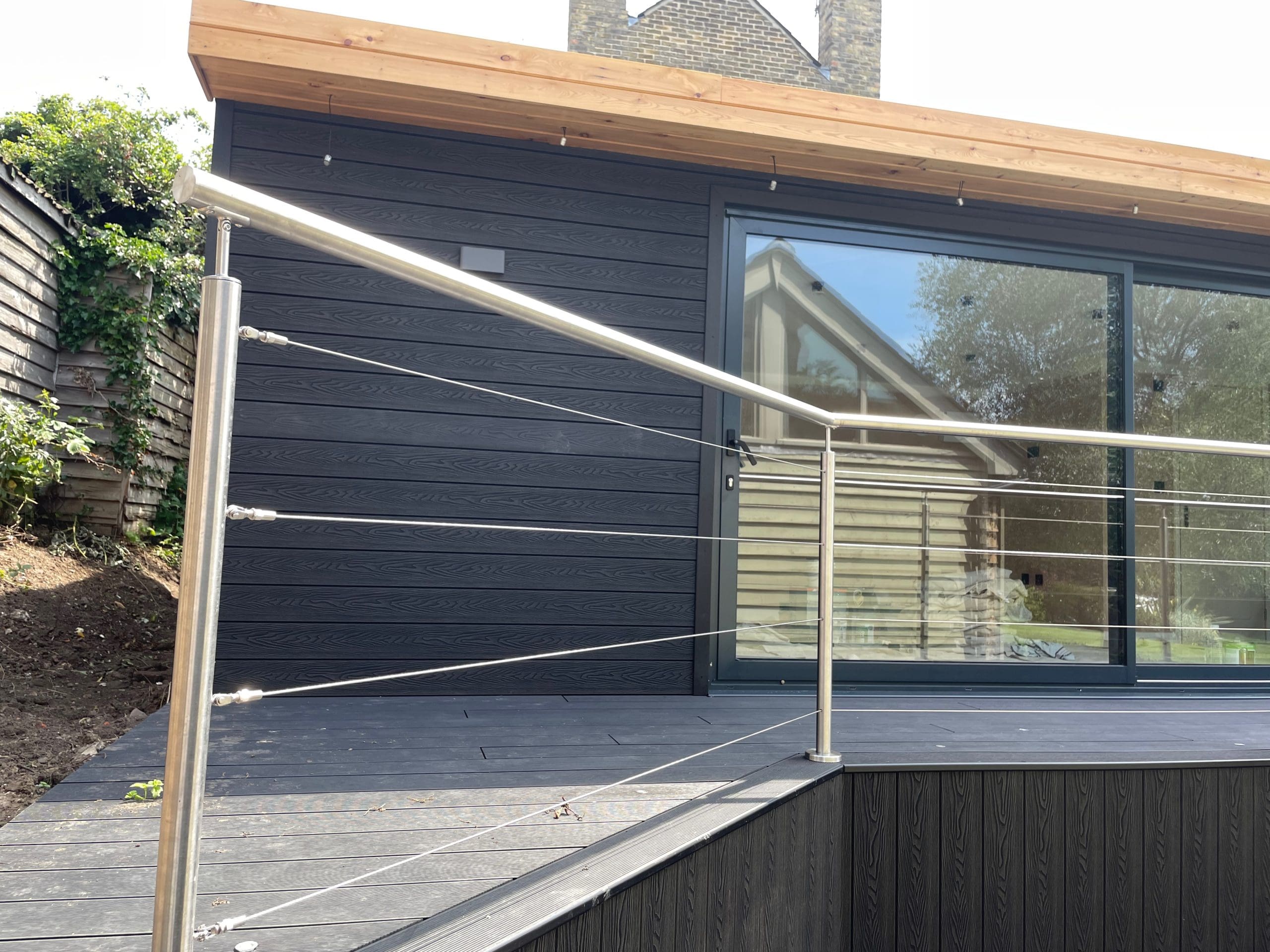 Wire balustrade - Brightlingsea → Visage Glass and Steel