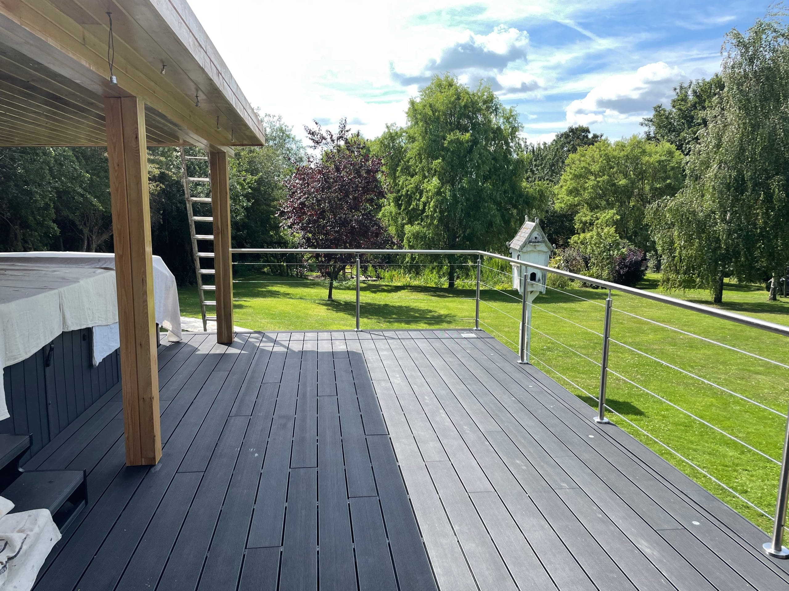 Wire balustrade - Brightlingsea → Visage Glass and Steel