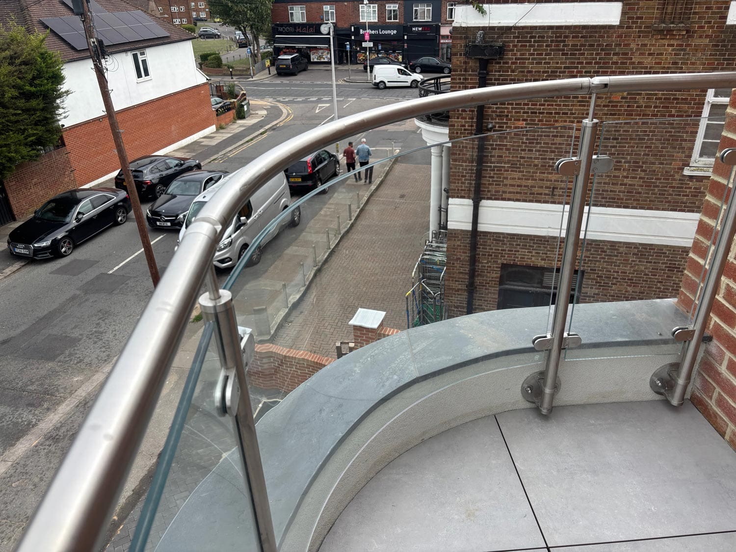 ABD Home - Redbridge, London - External glass balustrade balconies → ...